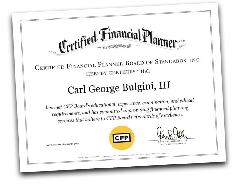 CFP® Professionals – Fenwick Investments, LLC